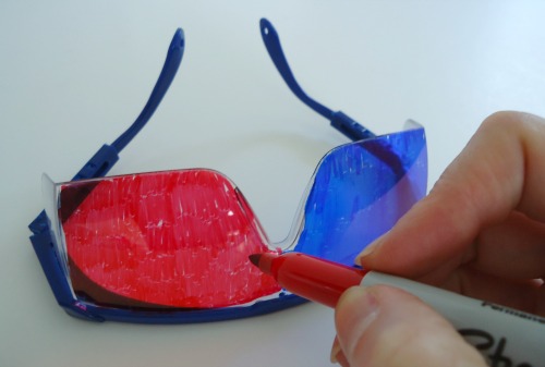 Make Your Own 3D Glasses with Sharpie Markers The Make Your Own Zone