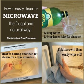 Homemade Microwave Cleaner - The Make Your Own Zone