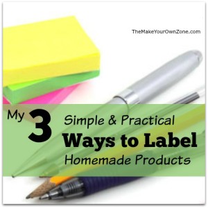 My 3 Simple And Practical Ways to Label - The Make Your Own Zone