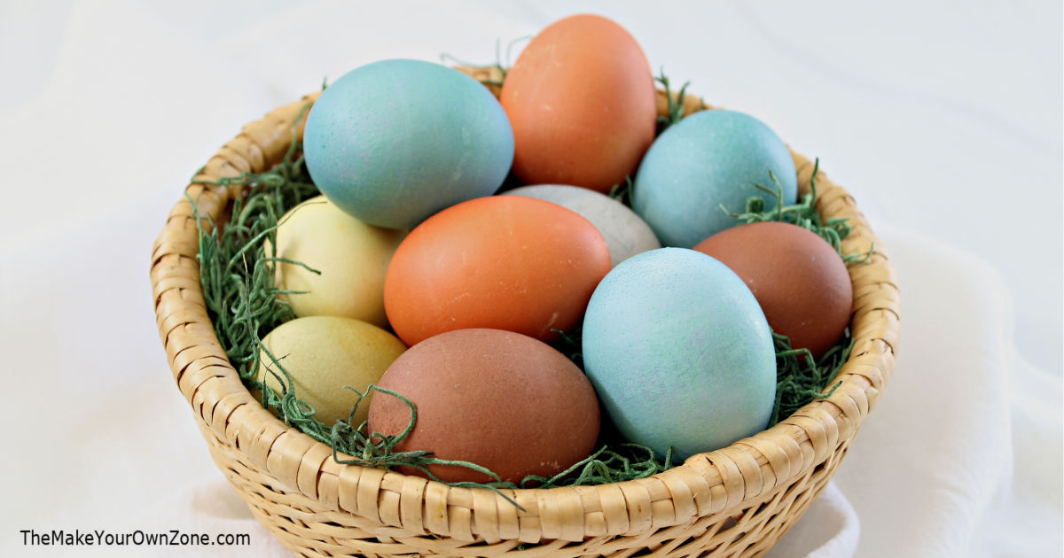 How To Make Natural Easter Egg Dyes