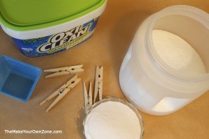 DIY No-Grate Powdered Laundry Soap