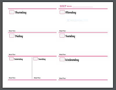Free Printable Planner Pages - The Make Your Own Zone