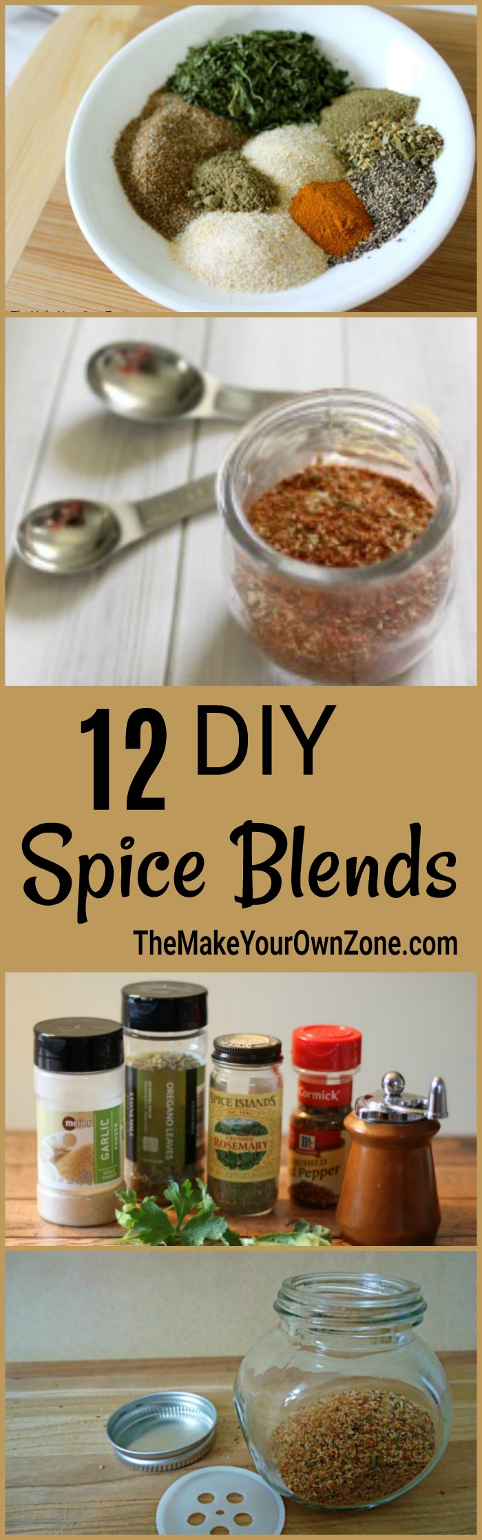 A Dozen Homemade Spice Mixes The Make Your Own Zone A Dozen Homemade Spice Mixes The Make Your Own Zone