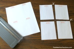 DIY Notepads and Padding Compound - The Make Your Own Zone