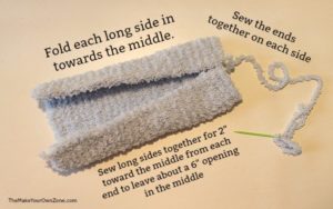 Knitting Pattern for Reusable Swiffer Cover - The Make Your Own Zone
