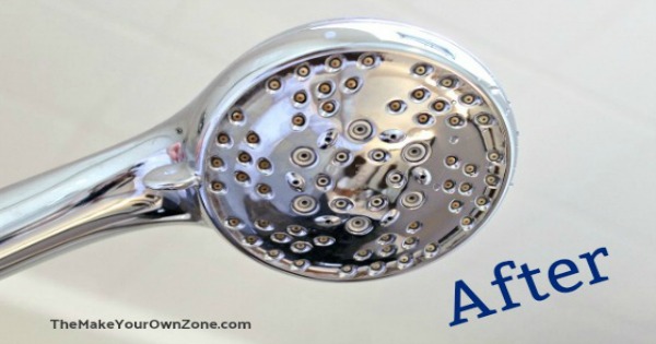 Descale shower head store