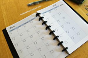 2021 Free Printable Planner Pages - The Make Your Own Zone