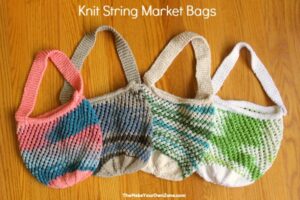 String Market Bag Knitting Pattern
