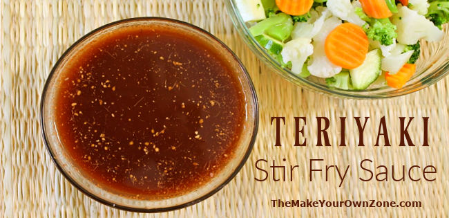 Homemade Teriyaki Sauce For Stir Fry