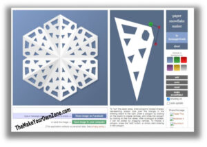 Make Your Own Virtual Snowflake - No Paper Needed! - The Make Your Own Zone