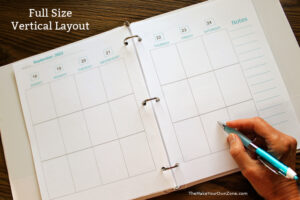 Free Printable Planner Pages {PDF Fillable} - The Make Your Own Zone