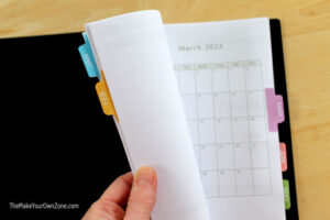 Free Printable Tab Dividers for Planners