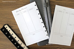 Free Printables for Homemade Planners