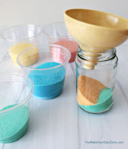 DIY Colored Sand Art (Using Salt!)