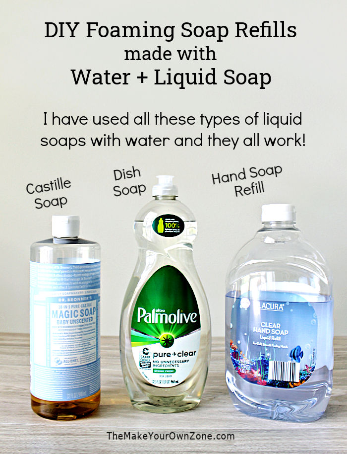 How To Refill A Foaming Hand Soap Container